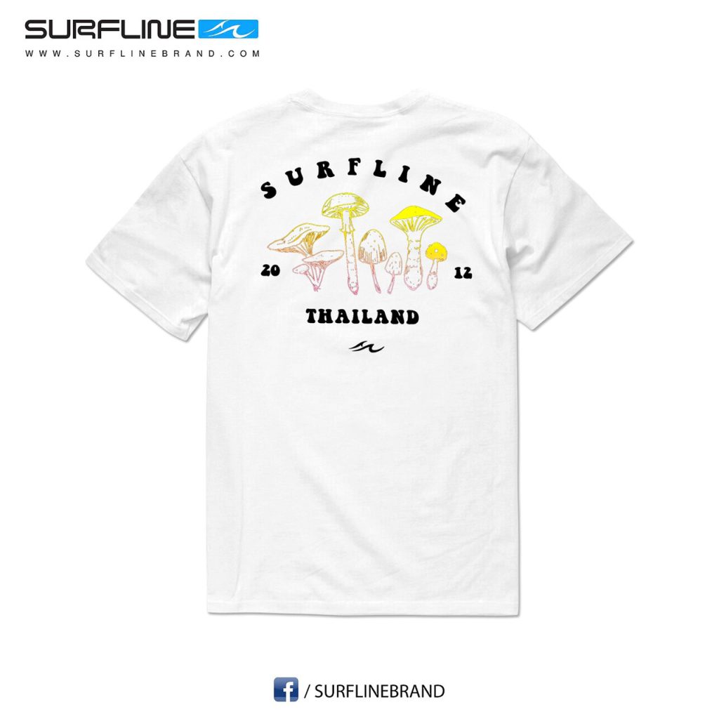 Mens T Shirts SL05695 White Surfline Brand